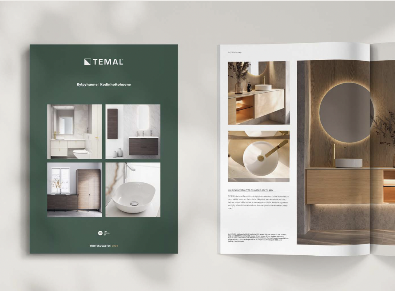 Kotimainen ja kaunis kylpyhuone - Temal